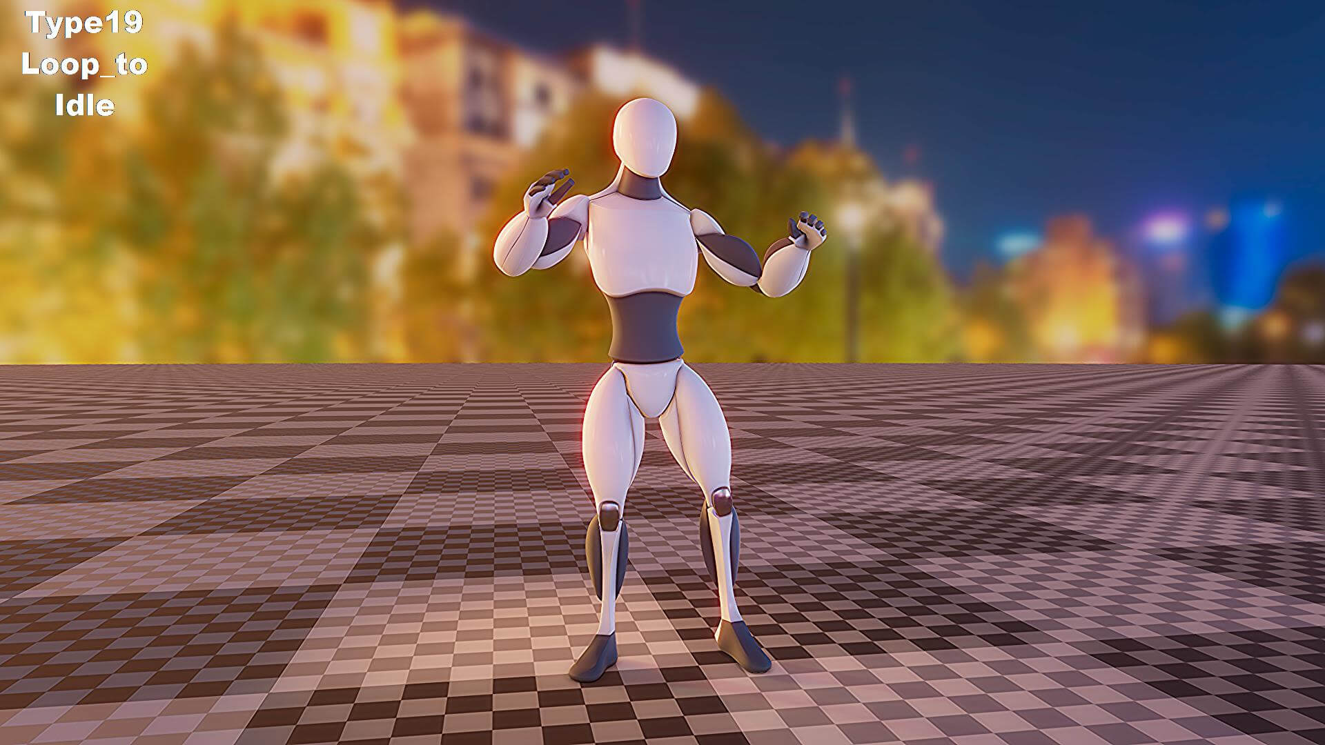 Animo Mocap Aerobic Exercise - 3D Animation by animo