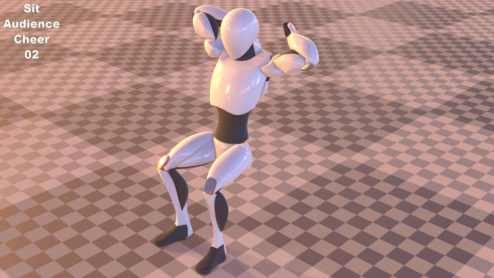 Animo Mocap Audience Cheer - 3D Animation by animo