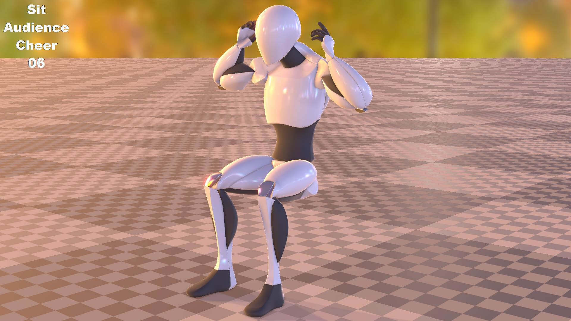 Animo Mocap Audience Cheer - 3D Animation by animo