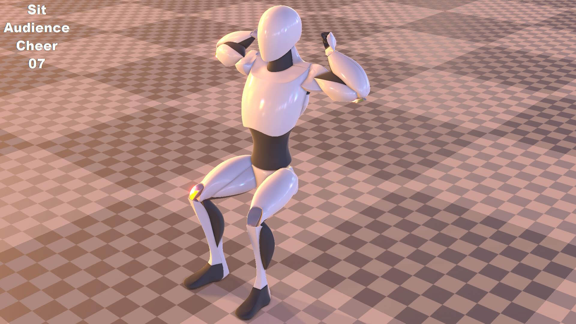 Animo Mocap Audience Cheer - 3D Animation by animo