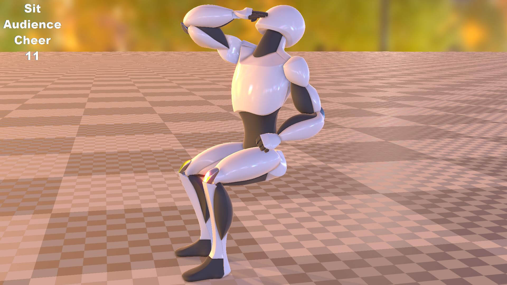 Animo Mocap Audience Cheer - 3D Animation by animo