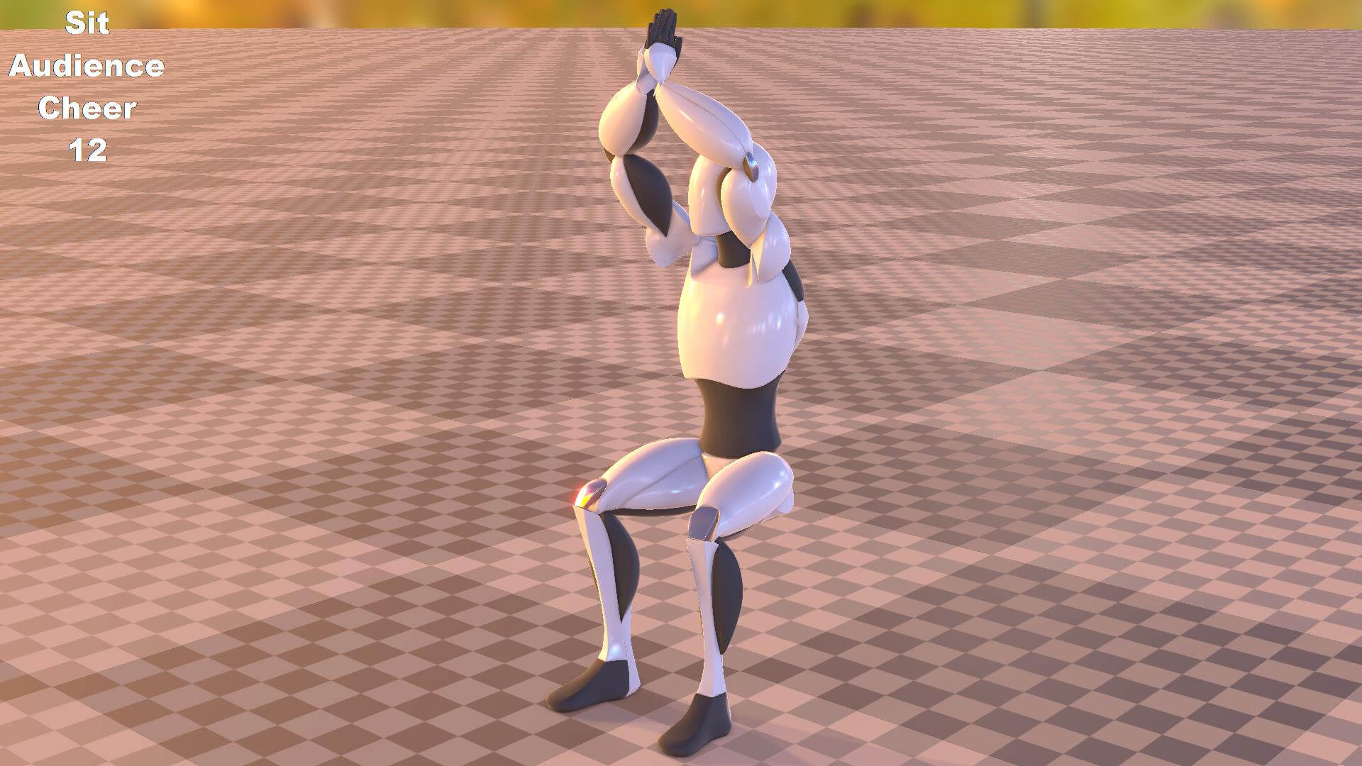 Animo Mocap Audience Cheer - 3D Animation by animo