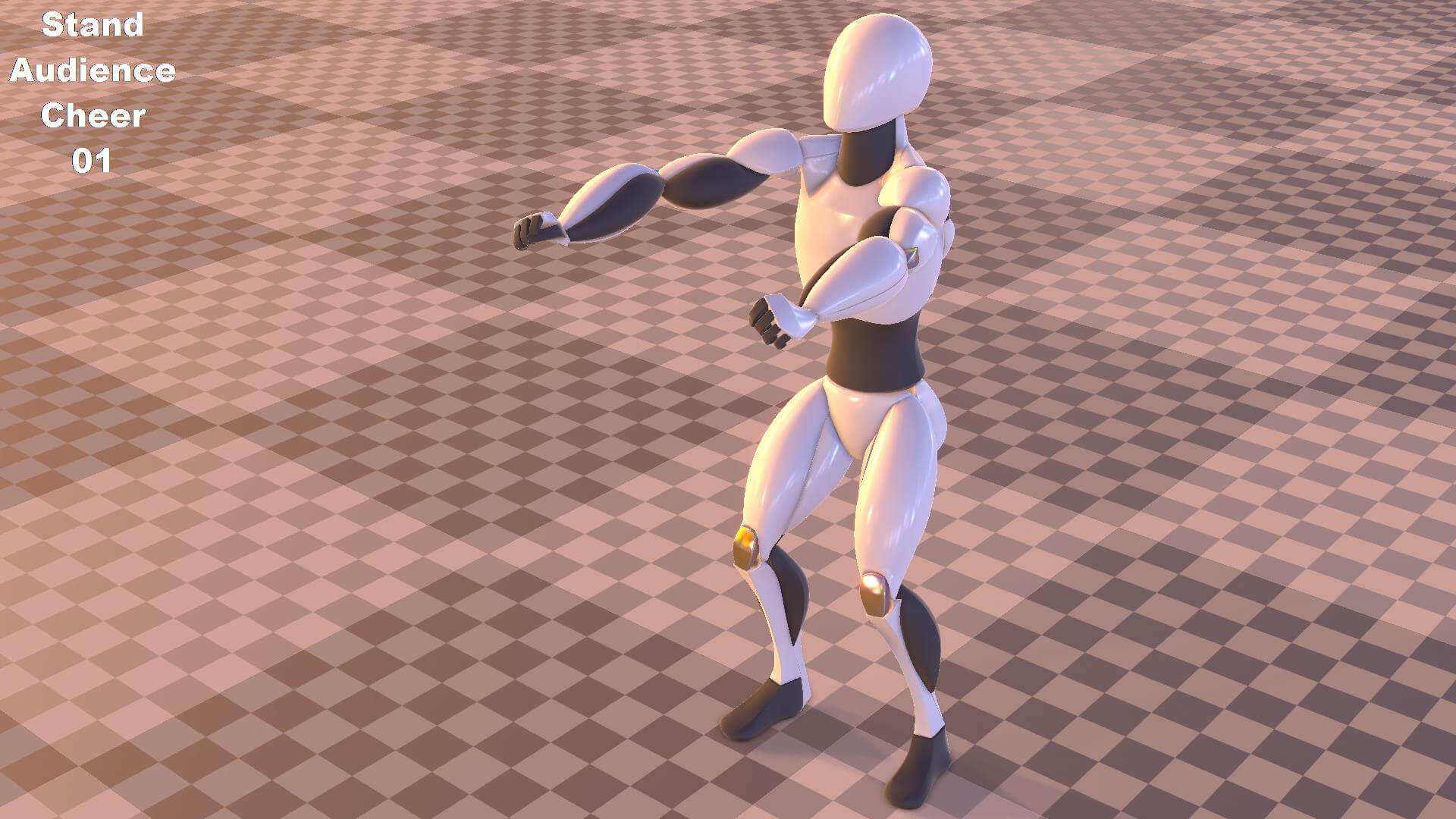 Animo Mocap Audience Cheer - 3D Animation by animo