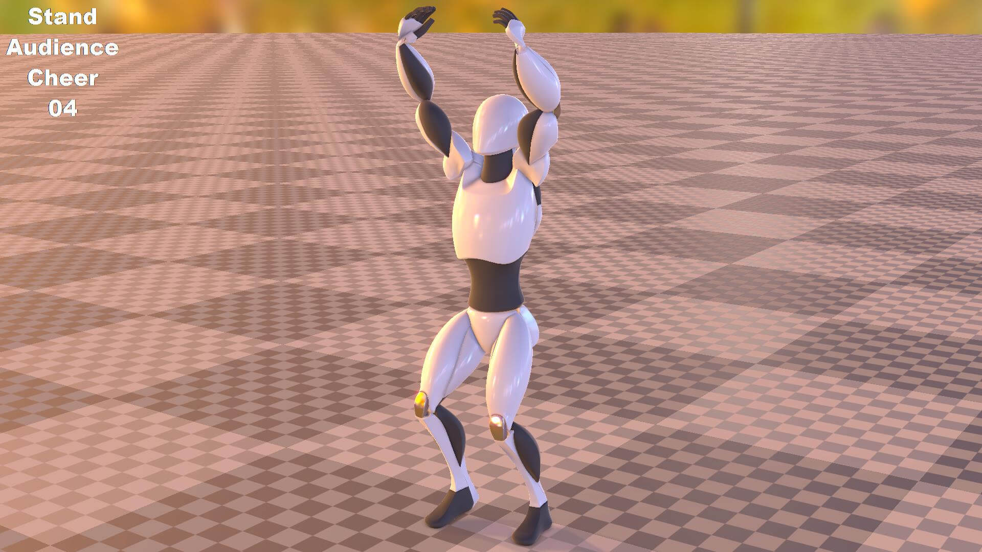 Animo Mocap Audience Cheer - 3D Animation by animo