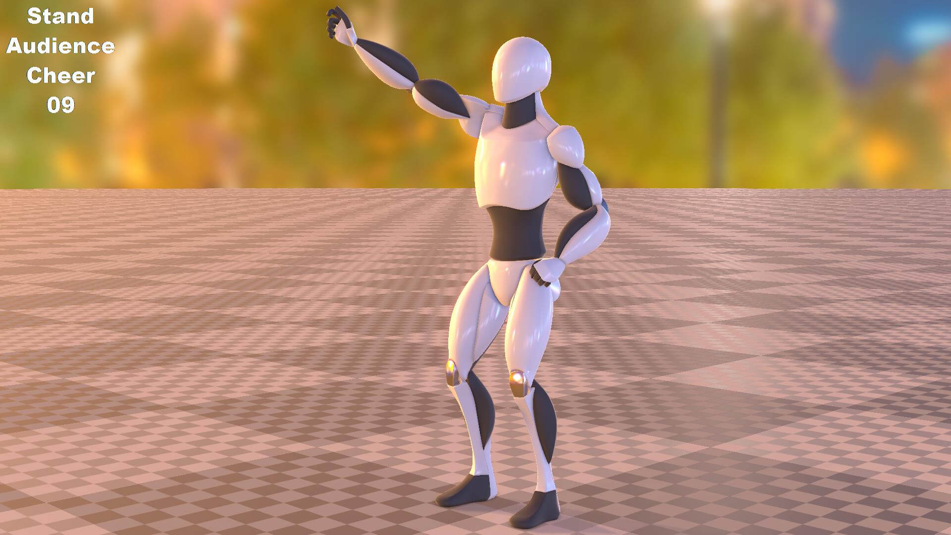 Animo Mocap Audience Cheer - 3D Animation by animo