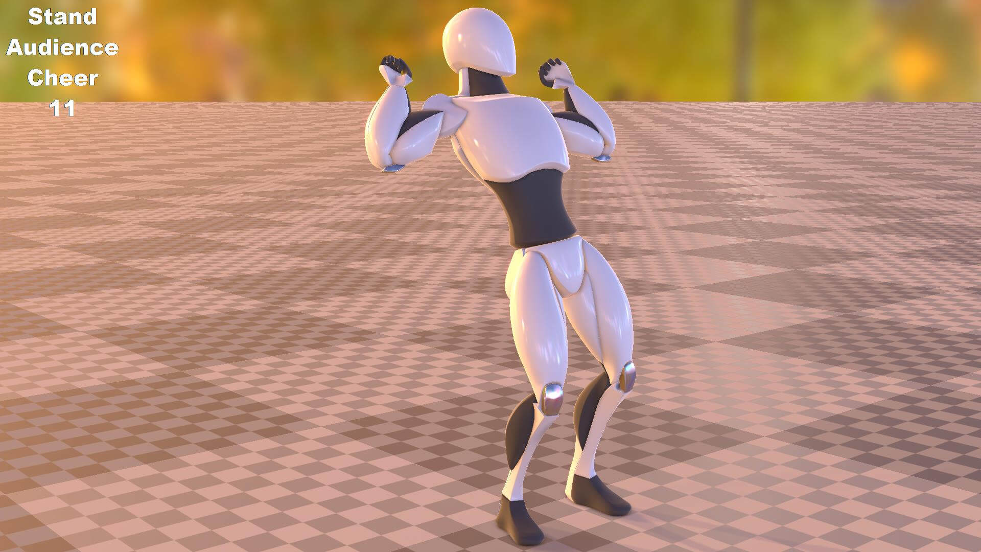 Animo Mocap Audience Cheer - 3D Animation by animo