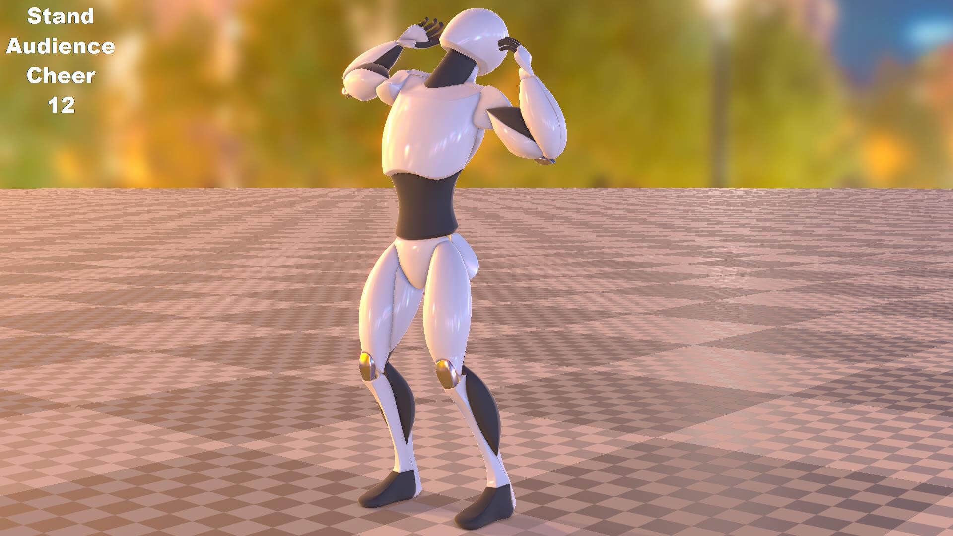 Animo Mocap Audience Cheer - 3D Animation by animo