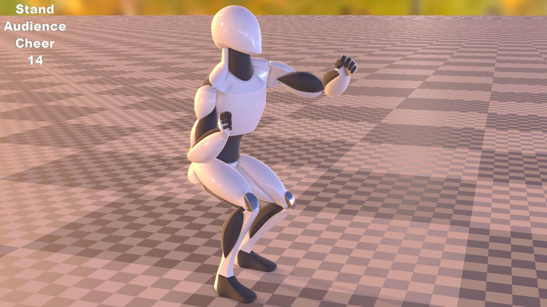 Animo Mocap Audience Cheer - 3D Animation by animo