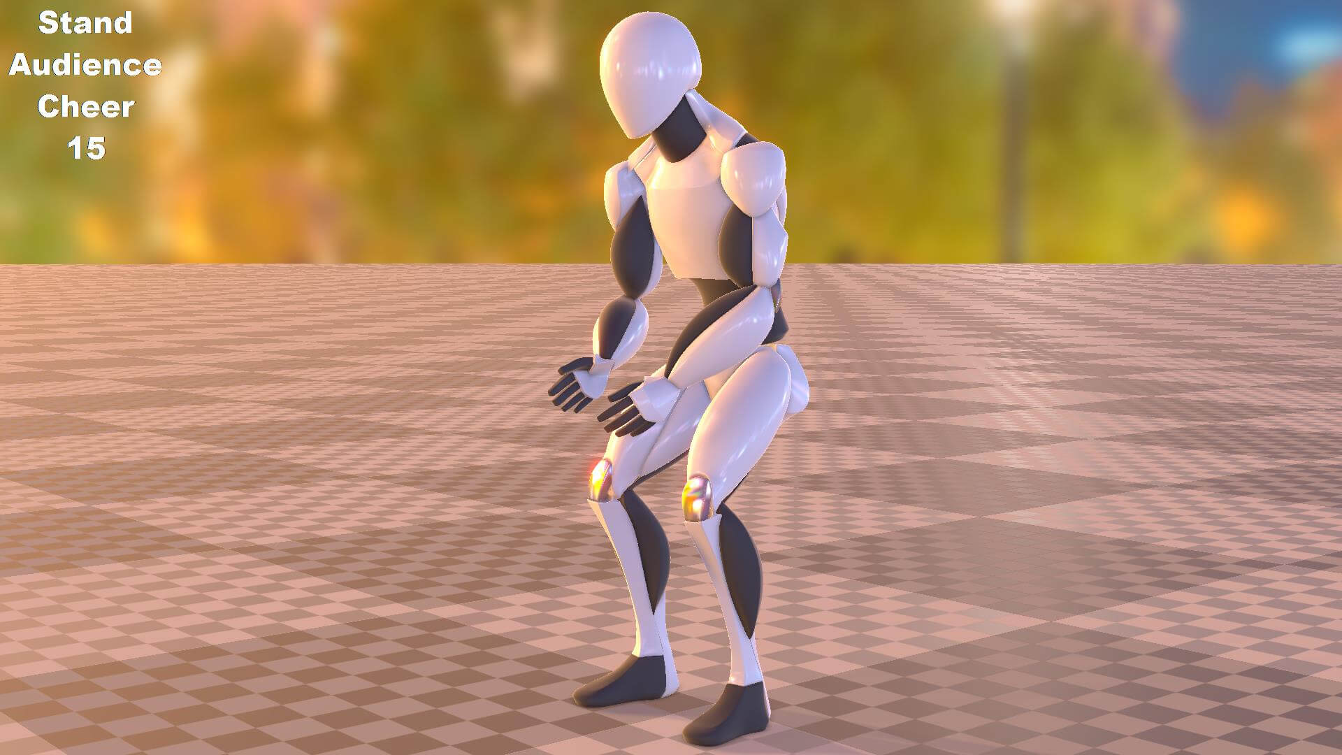 Animo Mocap Audience Cheer - 3D Animation by animo