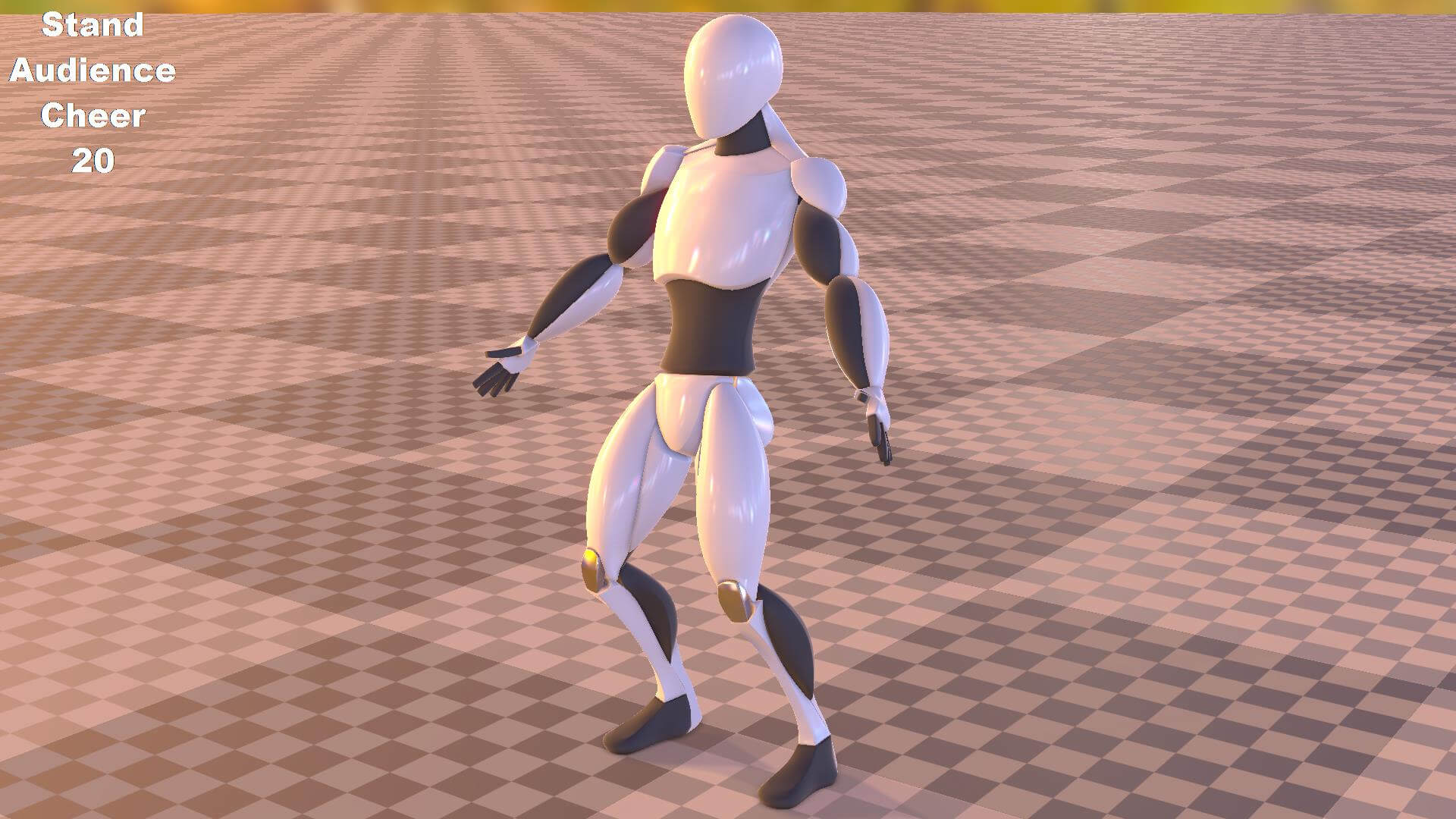 Animo Mocap Audience Cheer - 3D Animation by animo