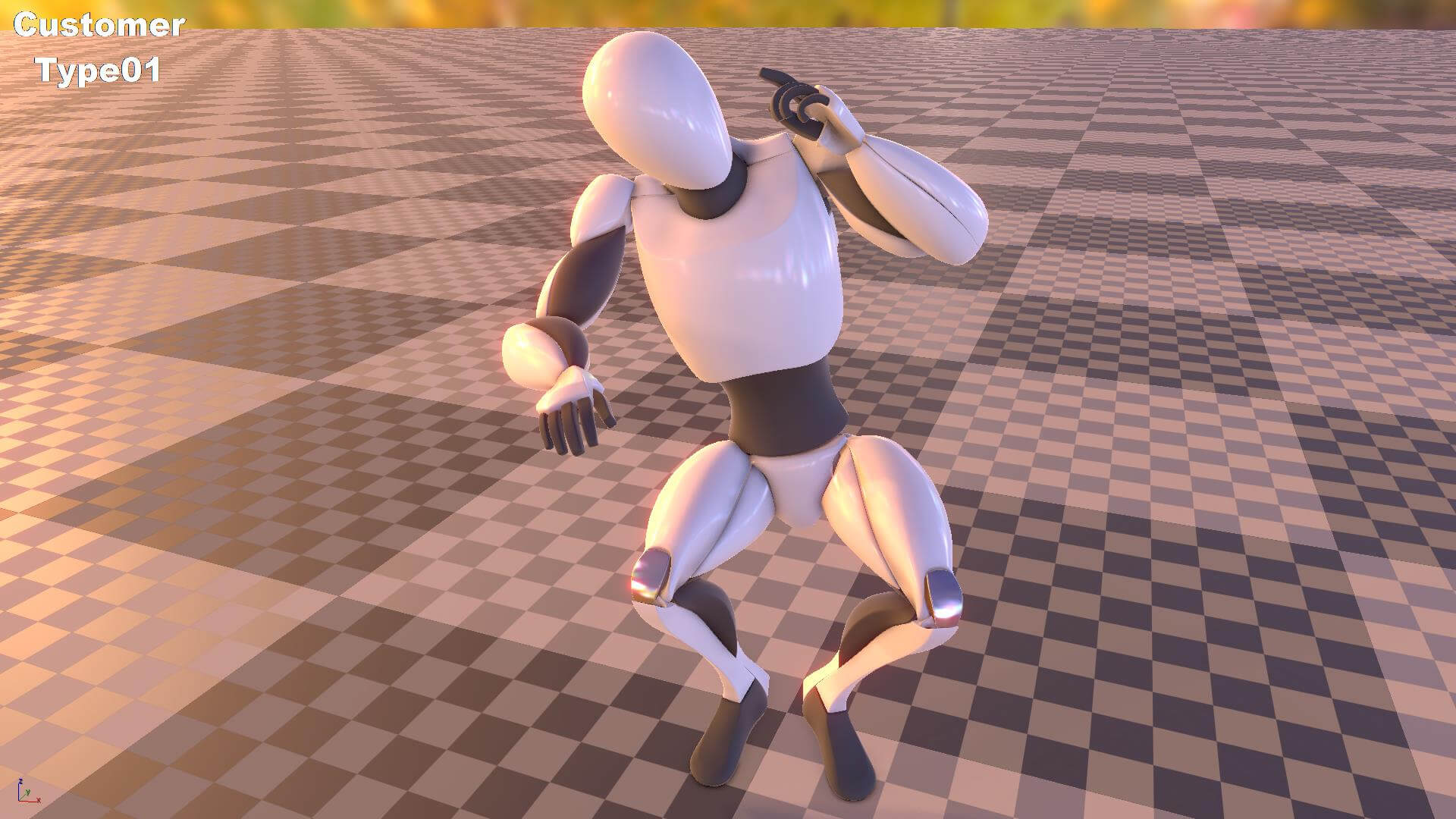 Animo Mocap Bar Counter People - 3D Animation by animo