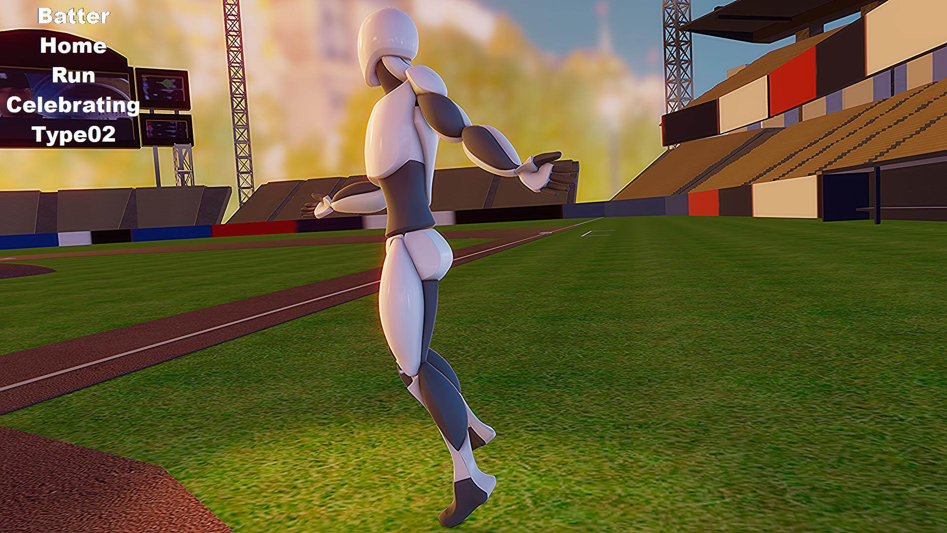 Animo Mocap Baseball - 3D Animation by animo