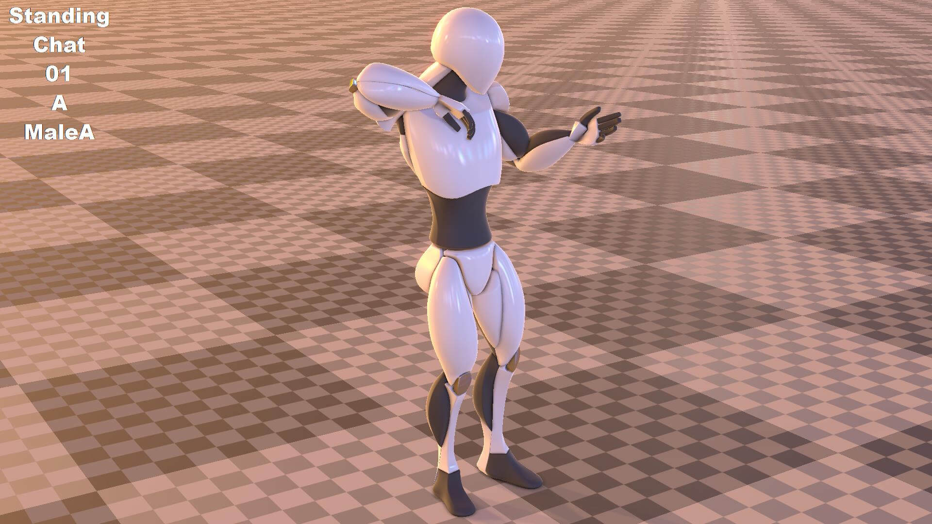Animo Mocap Basic Standing - 3D Animation by animo