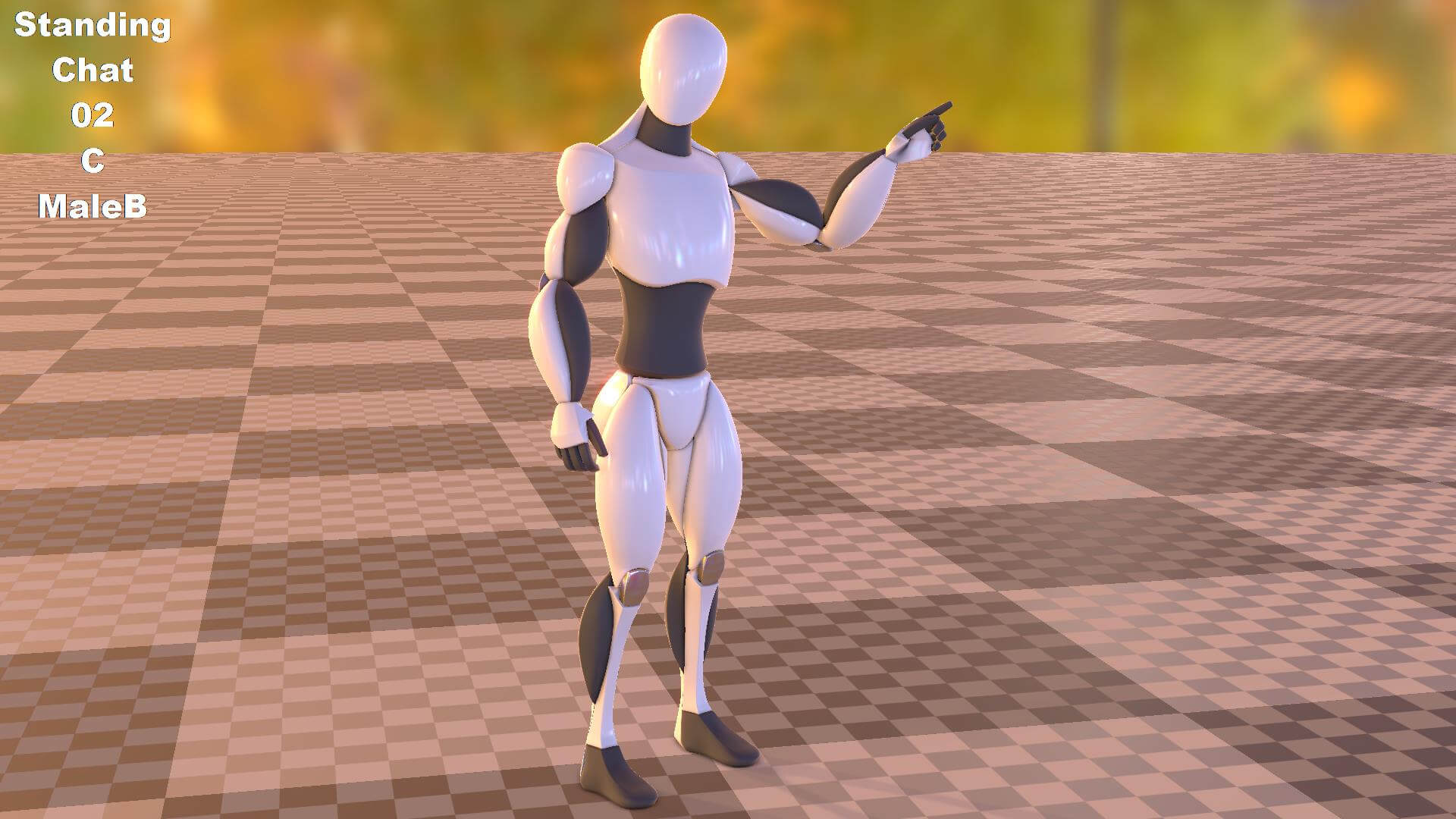 Animo Mocap Basic Standing - 3D Animation by animo