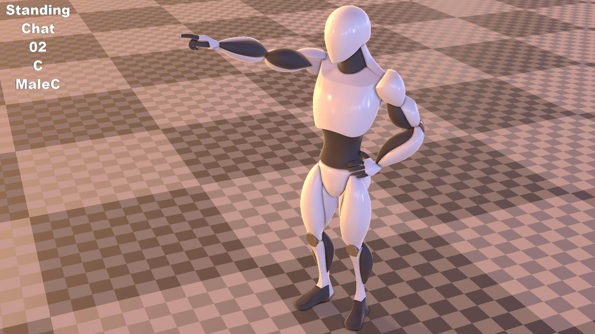 Animo Mocap Basic Standing - 3D Animation by animo