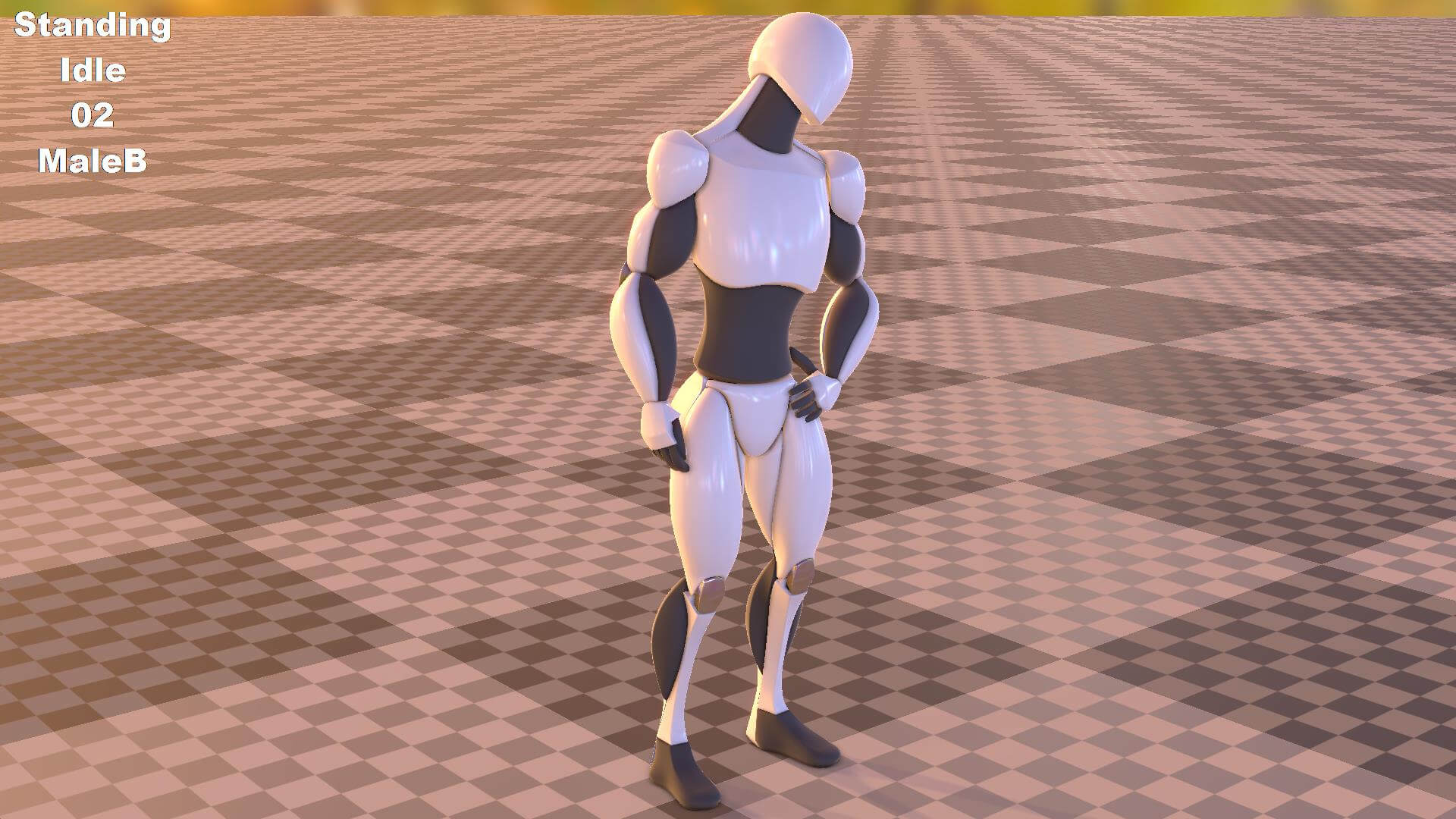 Animo Mocap Basic Standing - 3D Animation by animo