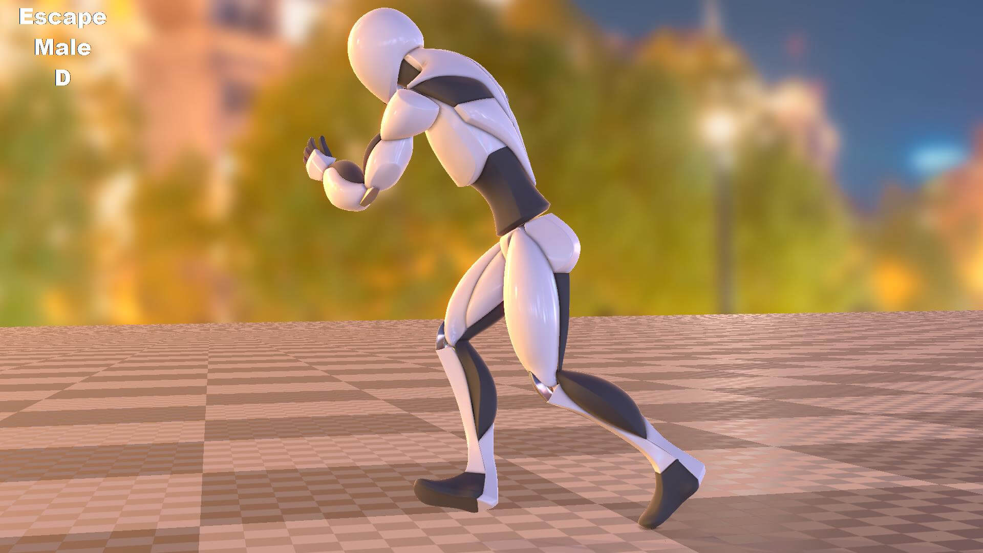 Animo Mocap Chased Escape - 3D Animation by animo