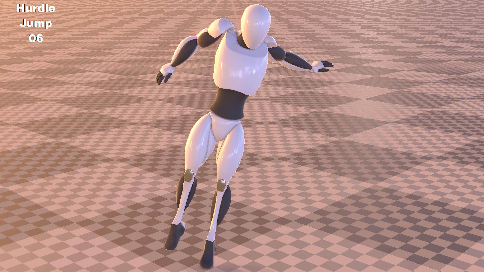 Animo Mocap Crossing Obstacles - 3D Animation by animo