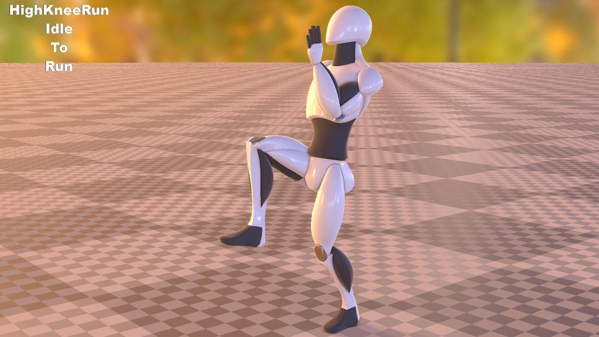 Animo Mocap Different Types of Runners - 3D Animation by animo