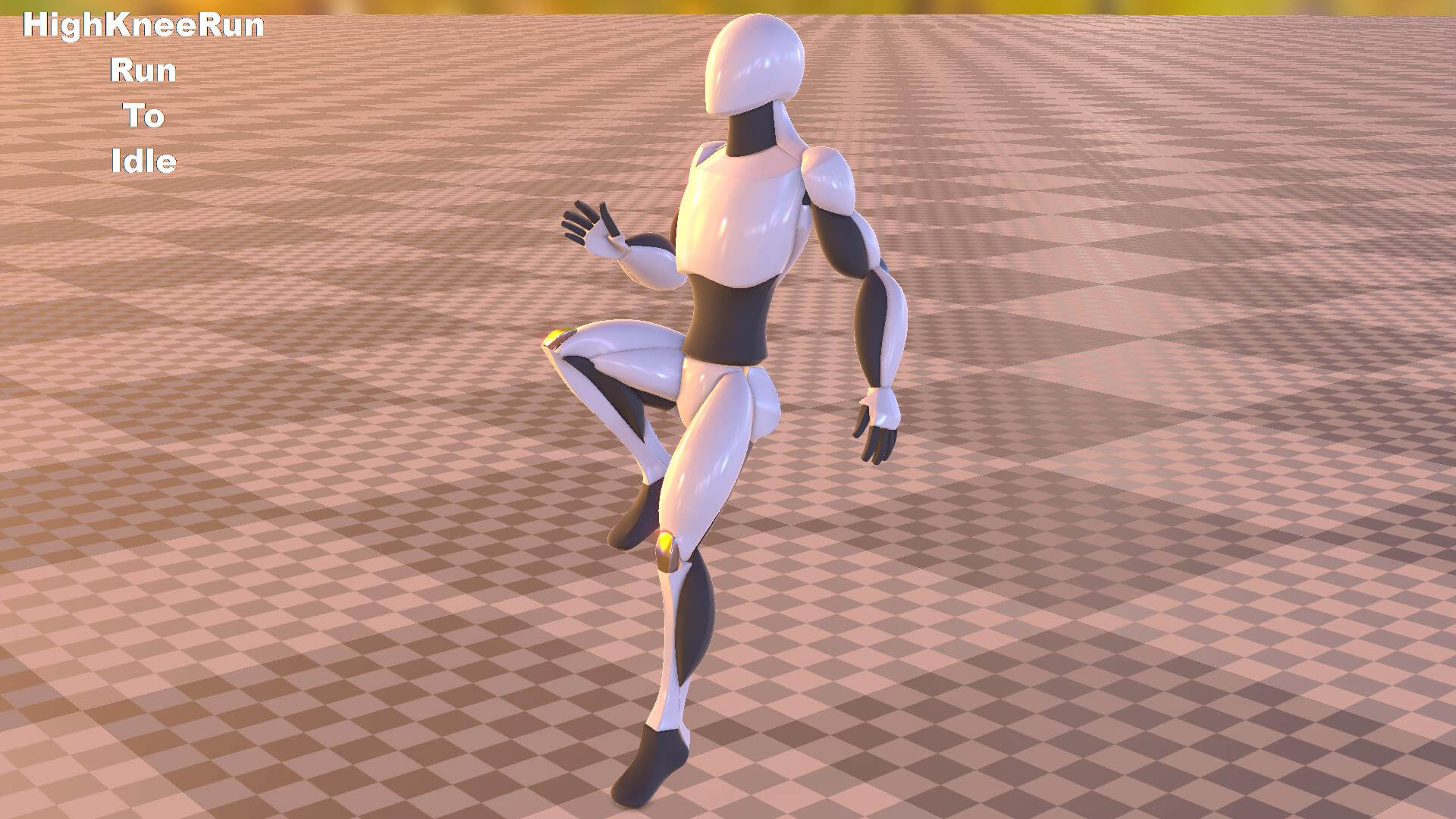 Animo Mocap Different Types of Runners - 3D Animation by animo