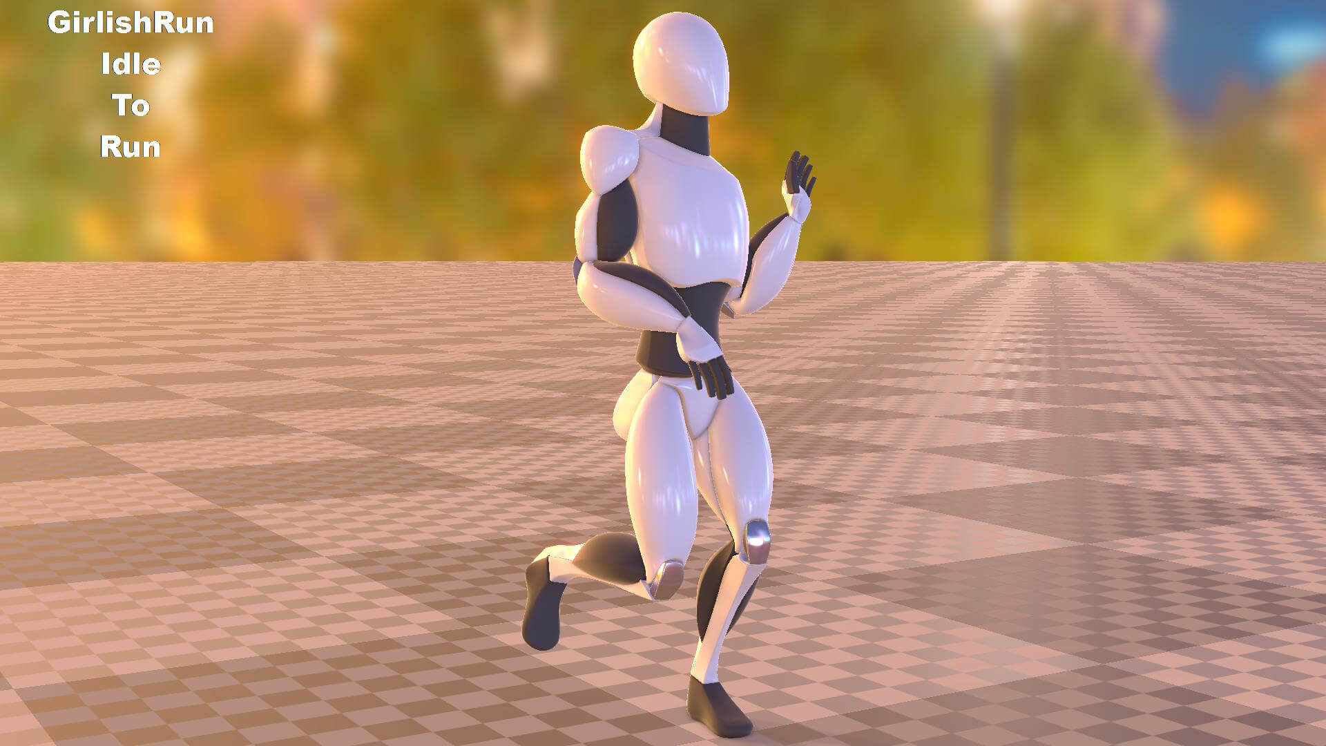 Animo Mocap Different Types of Runners - 3D Animation by animo