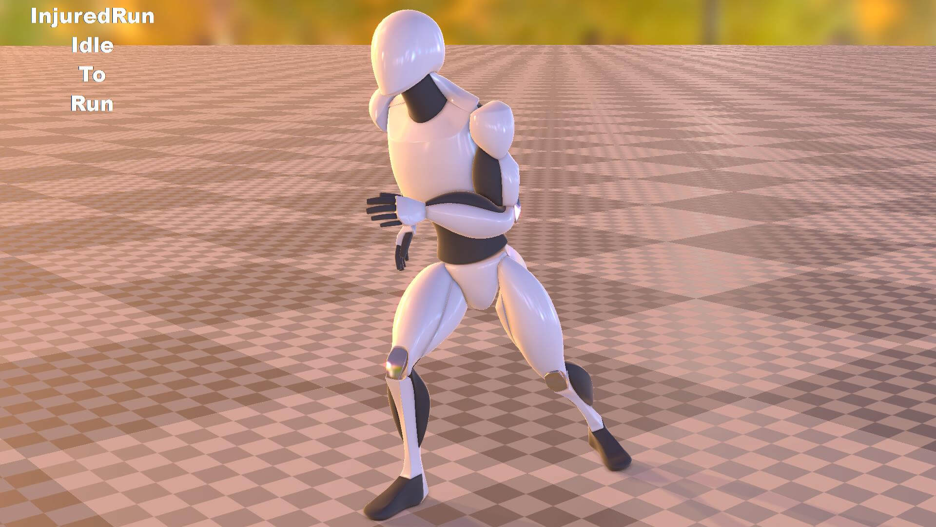 Animo Mocap Different Types of Runners - 3D Animation by animo