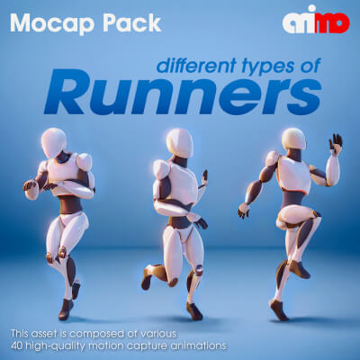 Animo Mocap Different Types of Runners - Animation/MoCap by animo