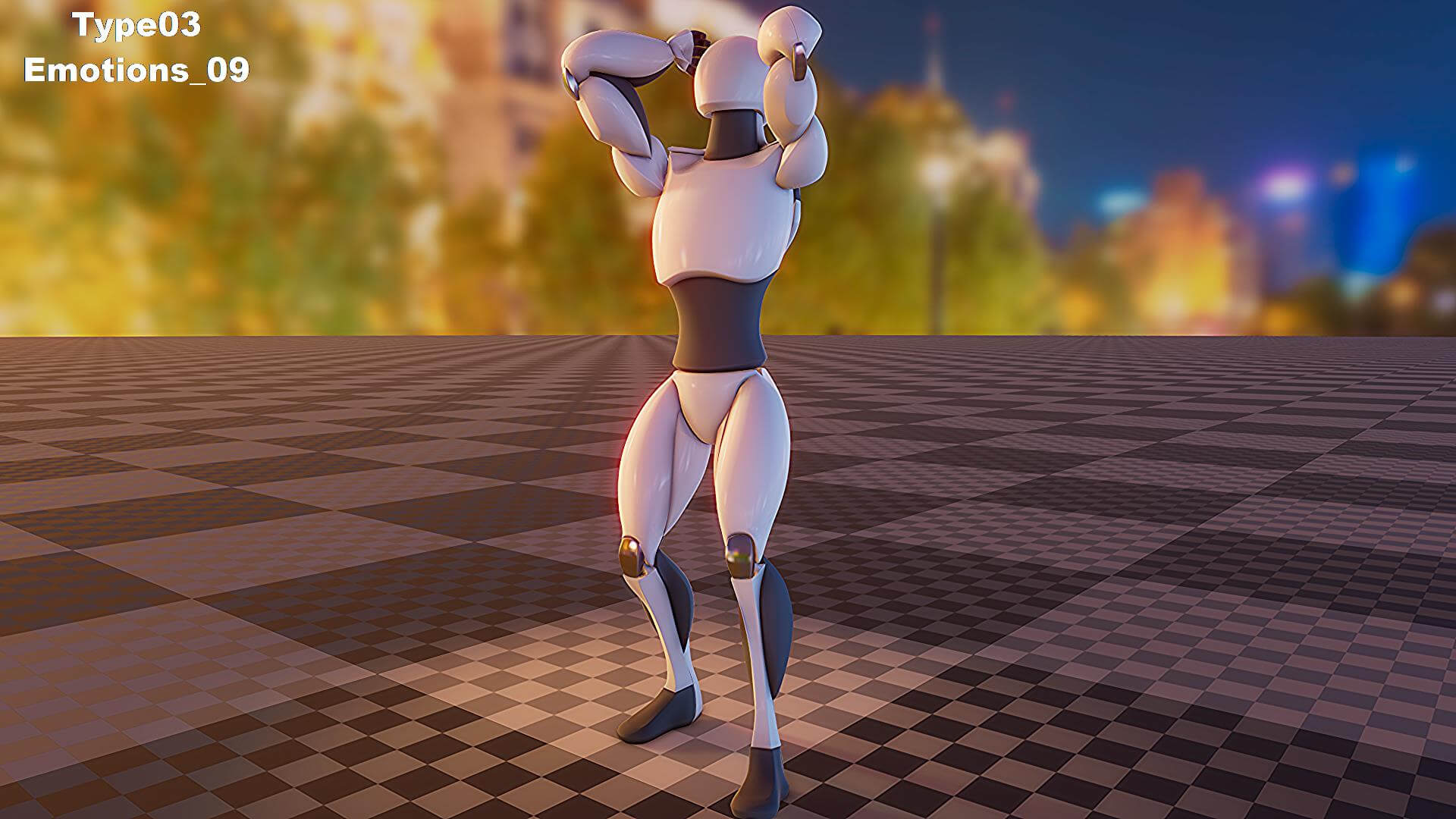Animo Mocap E-Sports Player Stand 3D Animation by animo