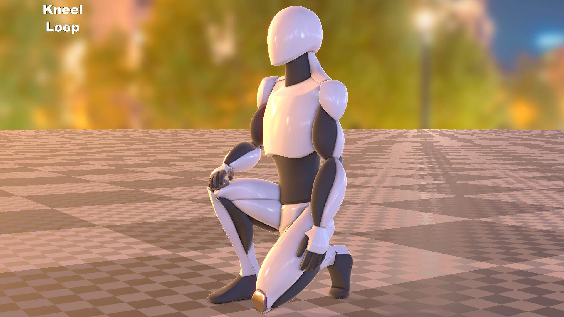 Animo Mocap Female Basic Movement - 3D Animation by animo