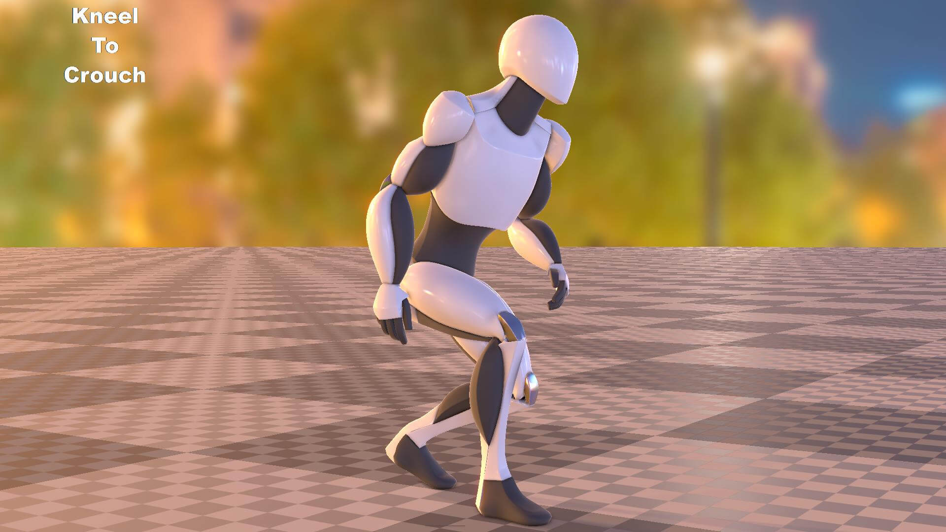 Animo Mocap Female Basic Movement - 3D Animation by animo