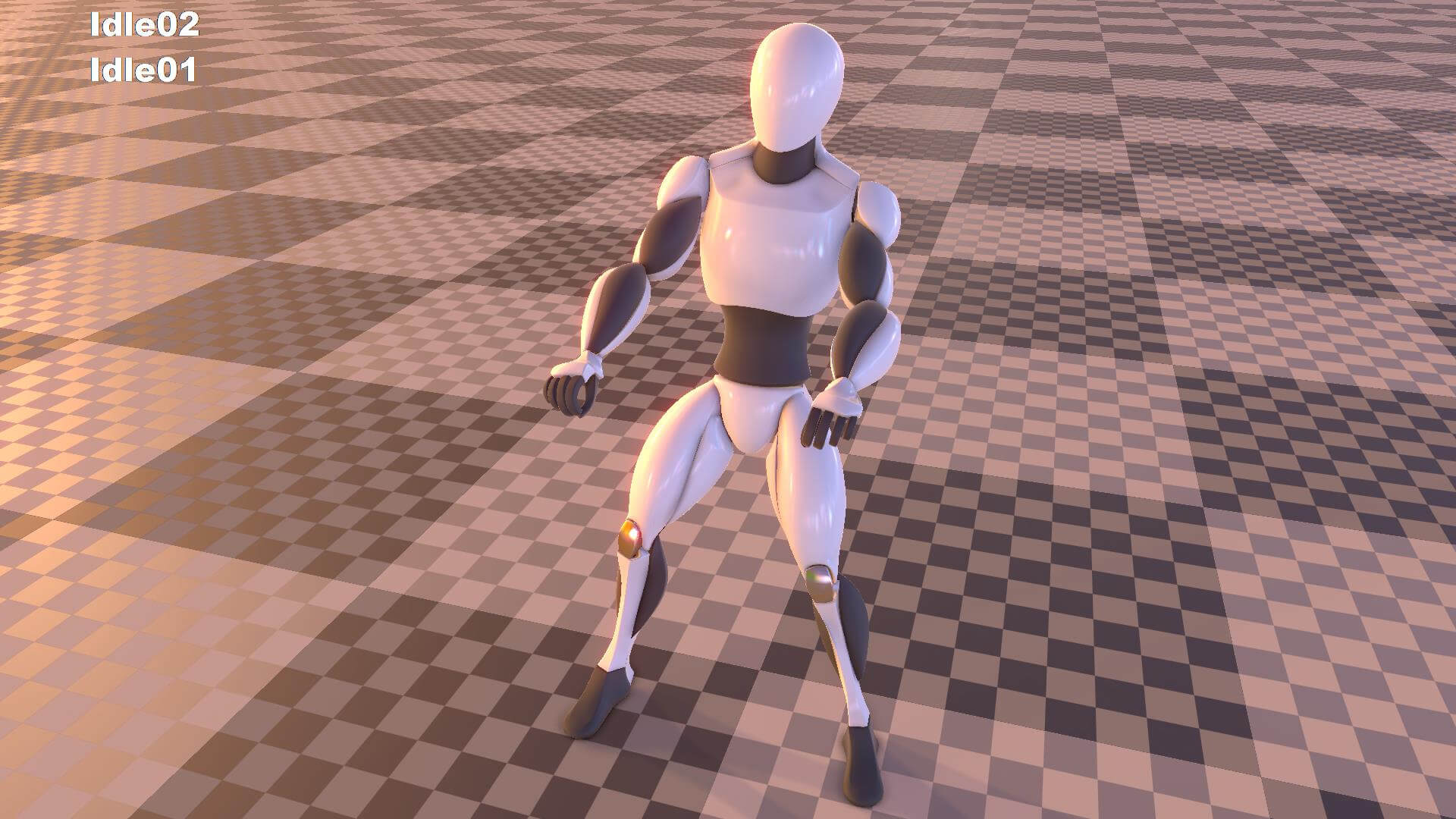 Animo Mocap Female Scooter - 3D Animation by animo