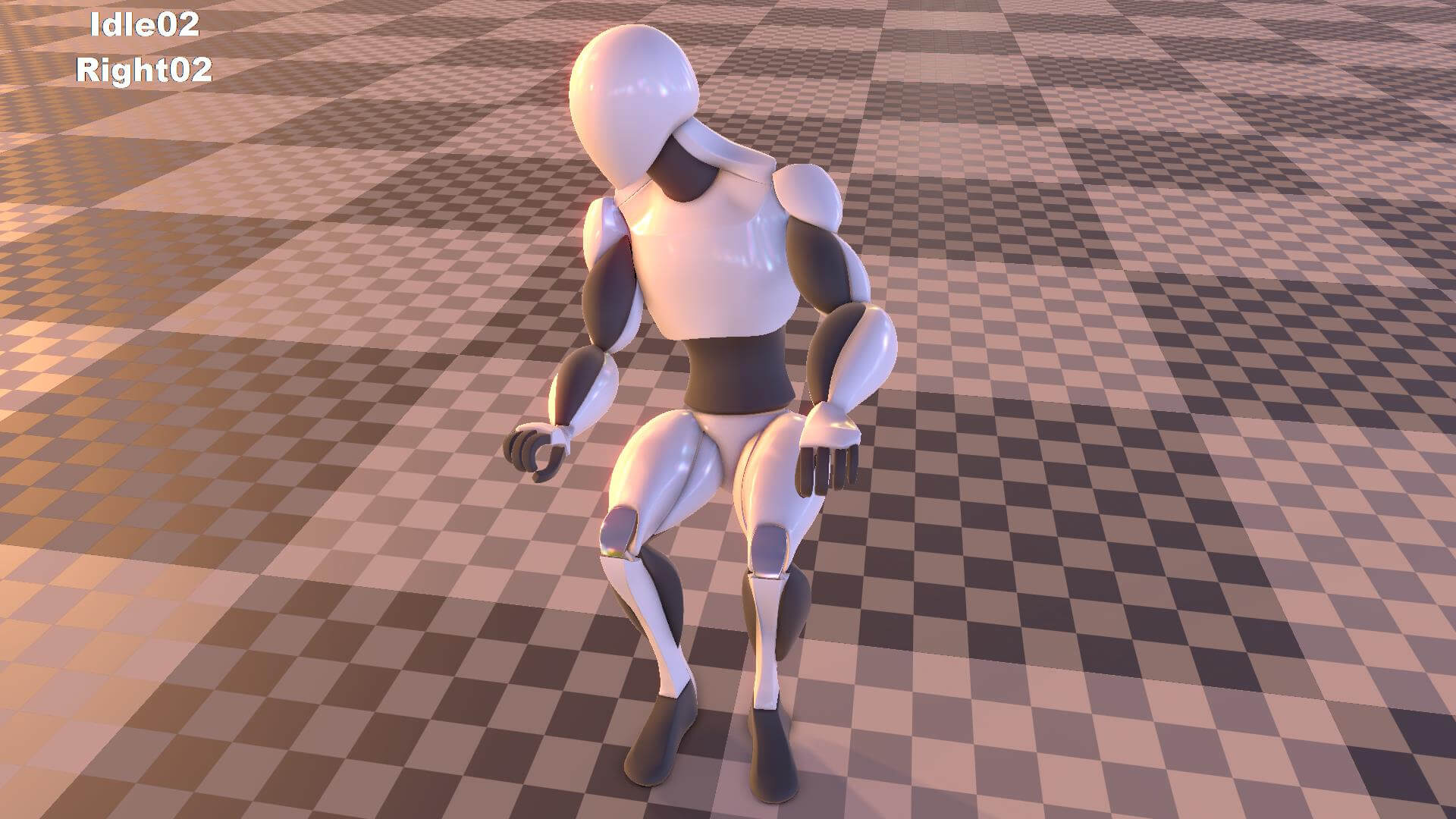 Animo Mocap Female Scooter - 3D Animation by animo