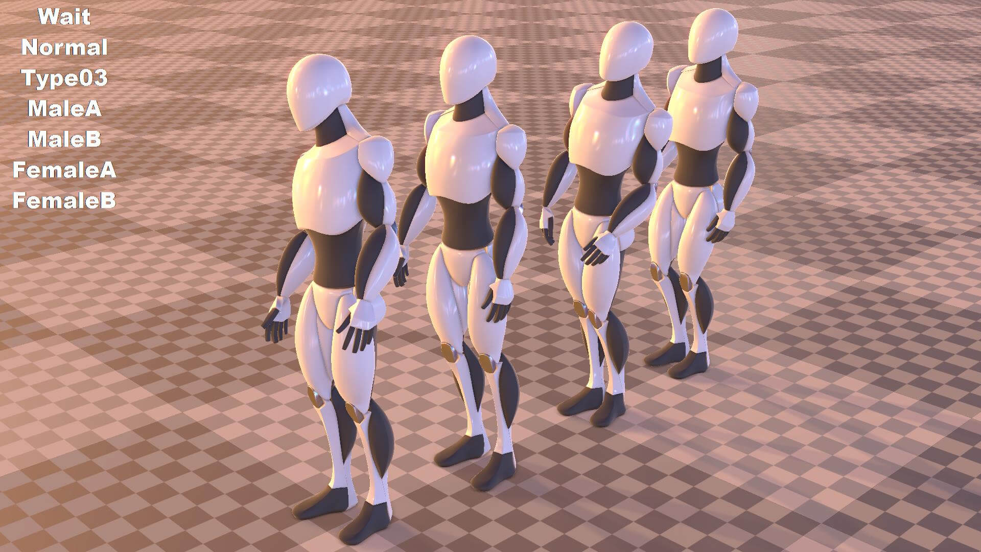 Animo Mocap Line Up - 3D Animation by animo