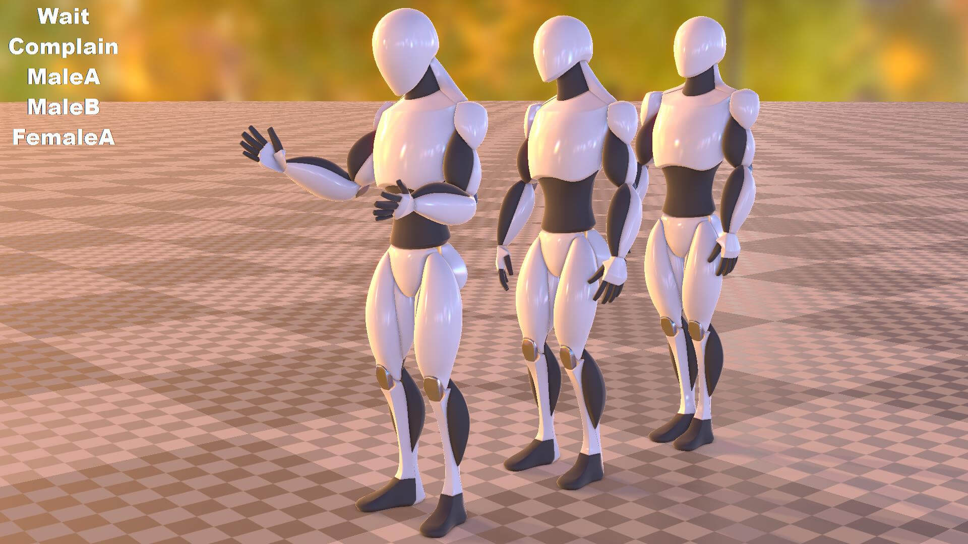 Animo Mocap Line Up - 3D Animation by animo