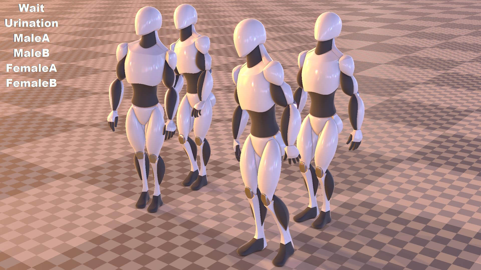 Animo Mocap Line Up - 3D Animation by animo