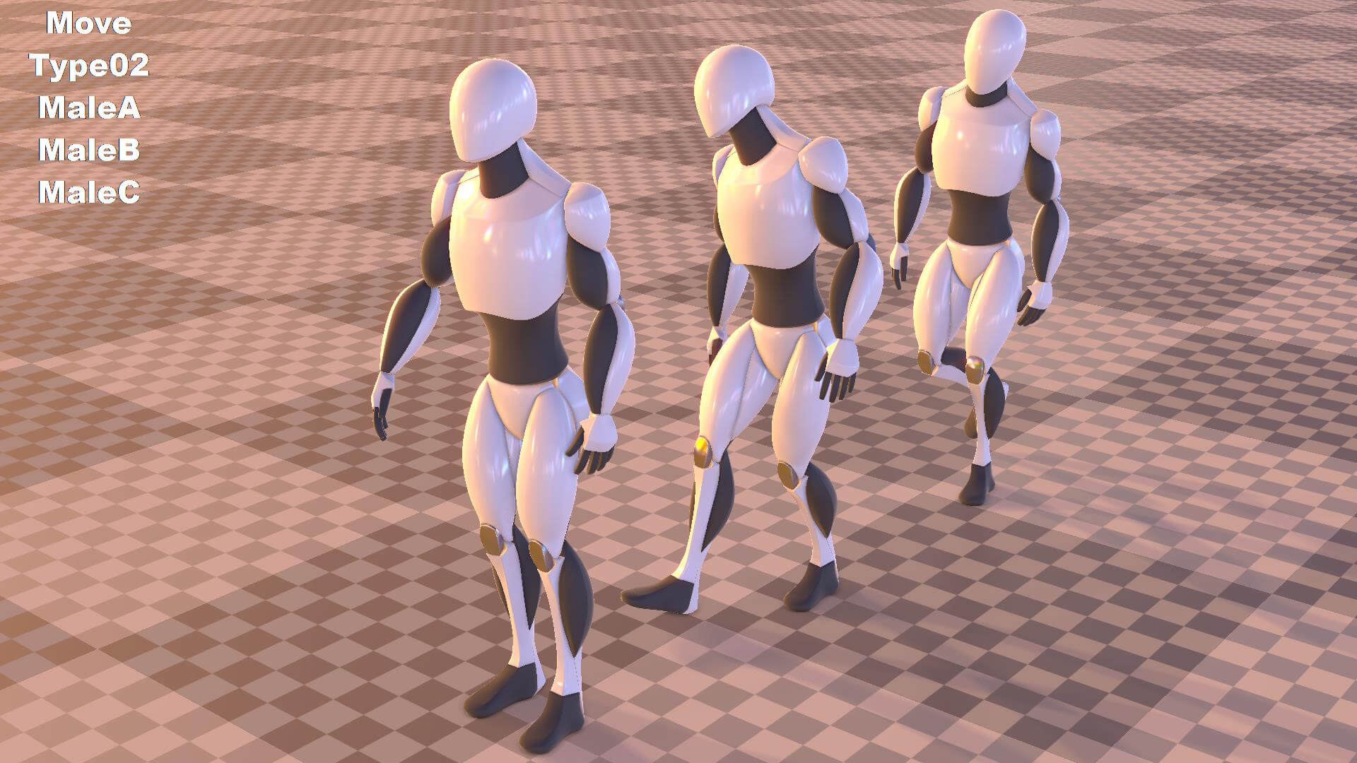 Animo Mocap Line Up - 3D Animation by animo