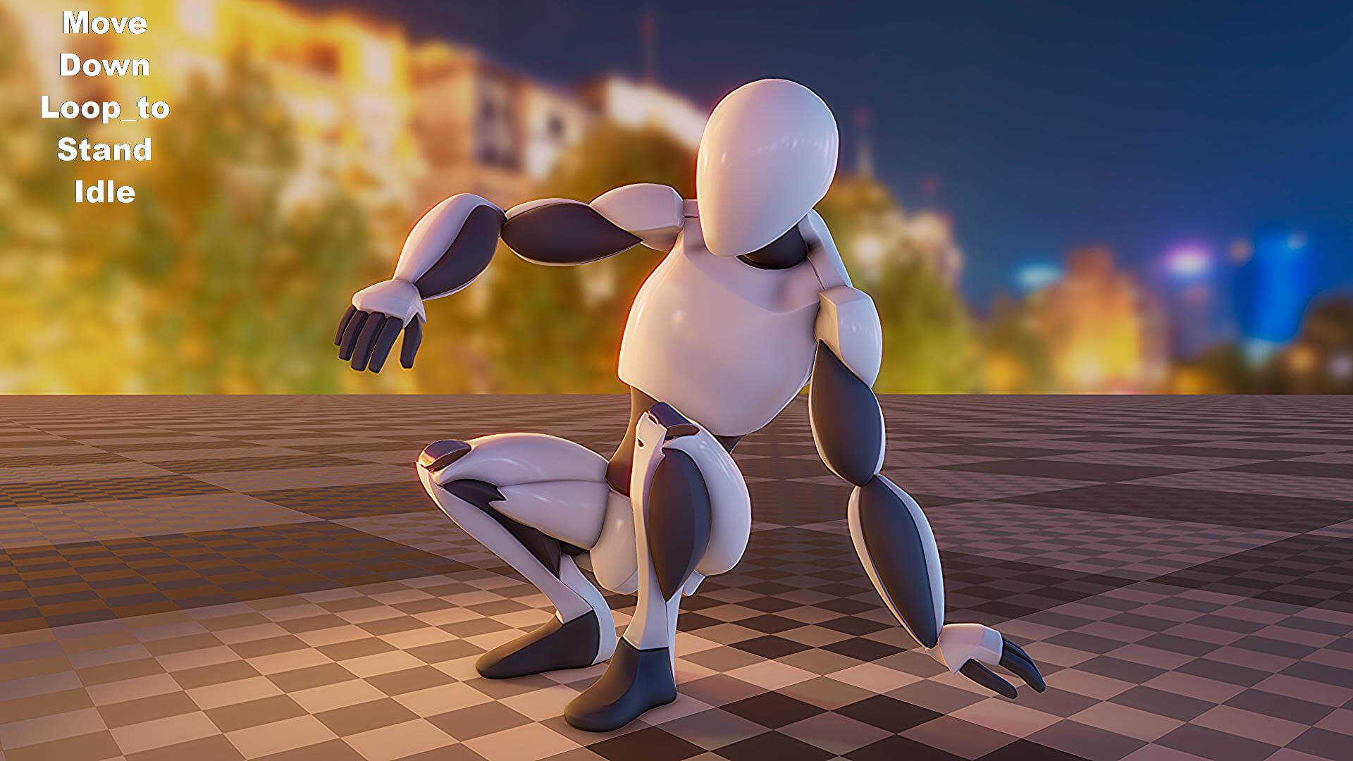 Animo Mocap Snowball Fight - 3D Animation by animo