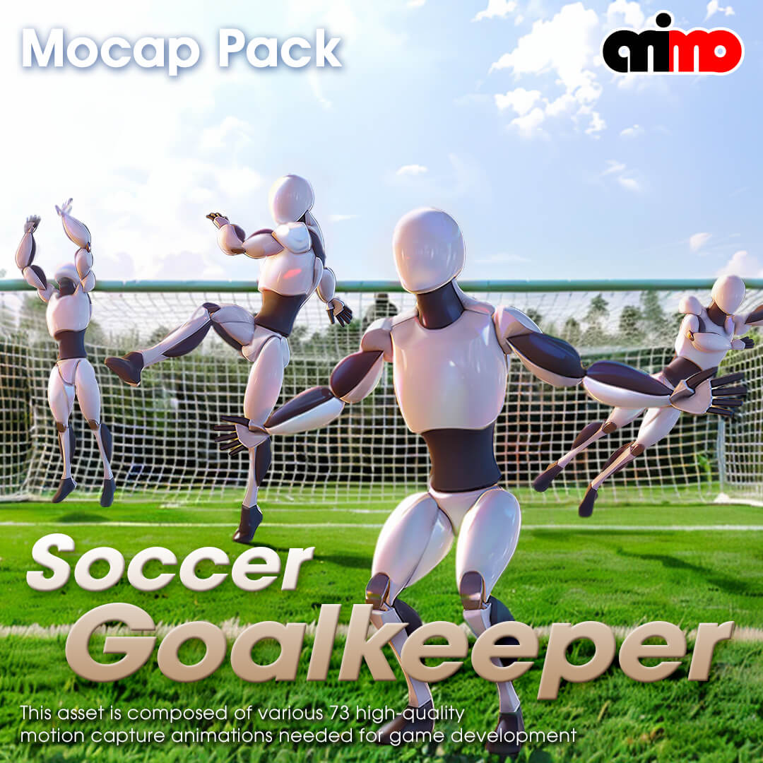 Animo Mocap Soccer - 3D Animation by animo