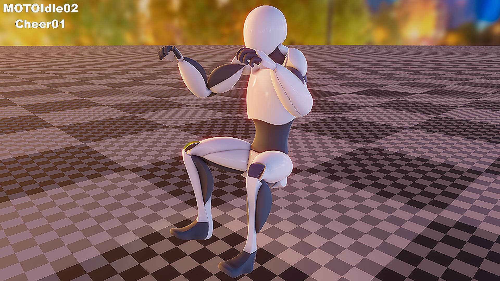 Animo Mocap Motorcycle Riding - 3D Animation by animo