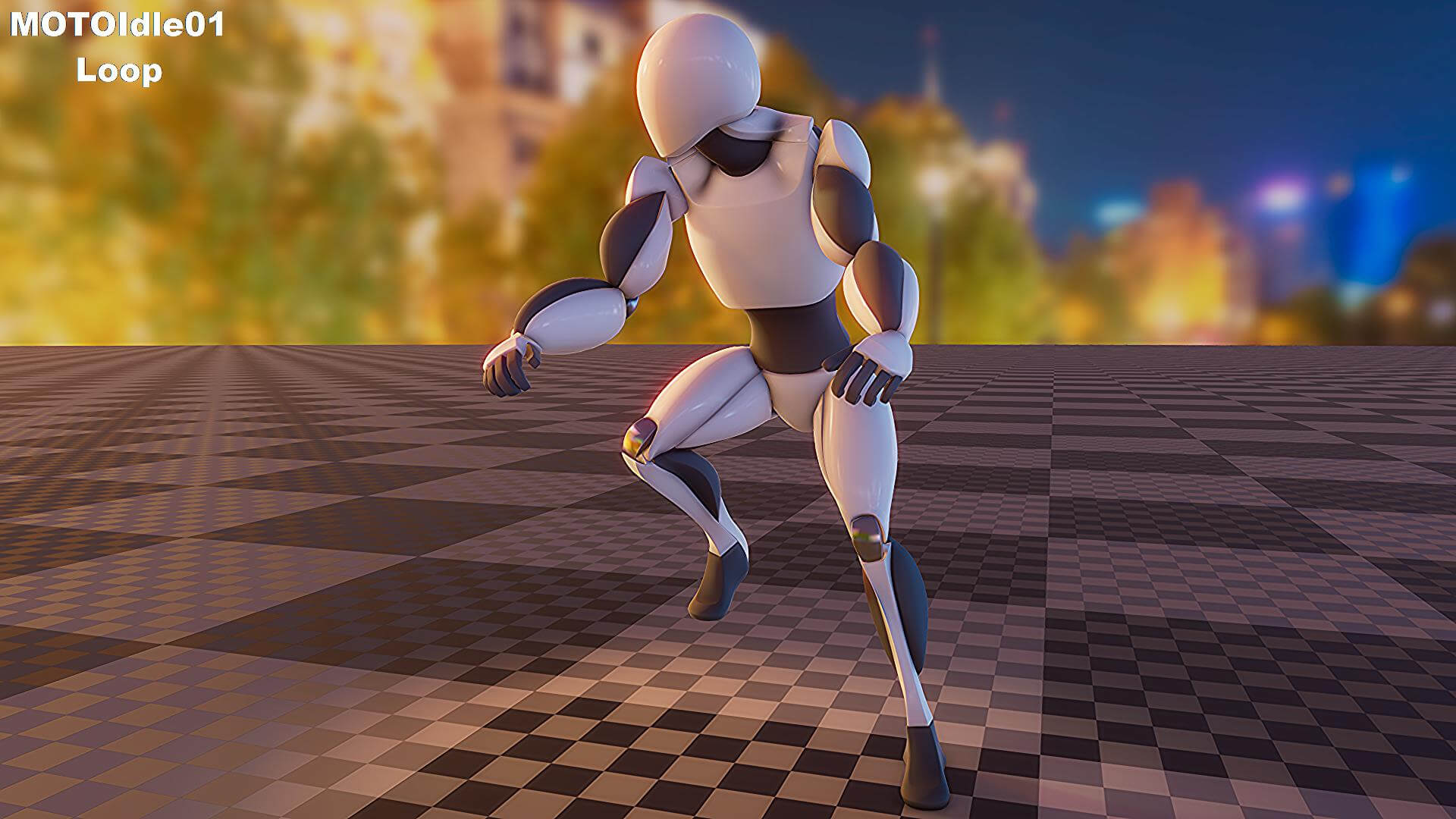 Animo Mocap Motorcycle Riding - 3D Animation by animo