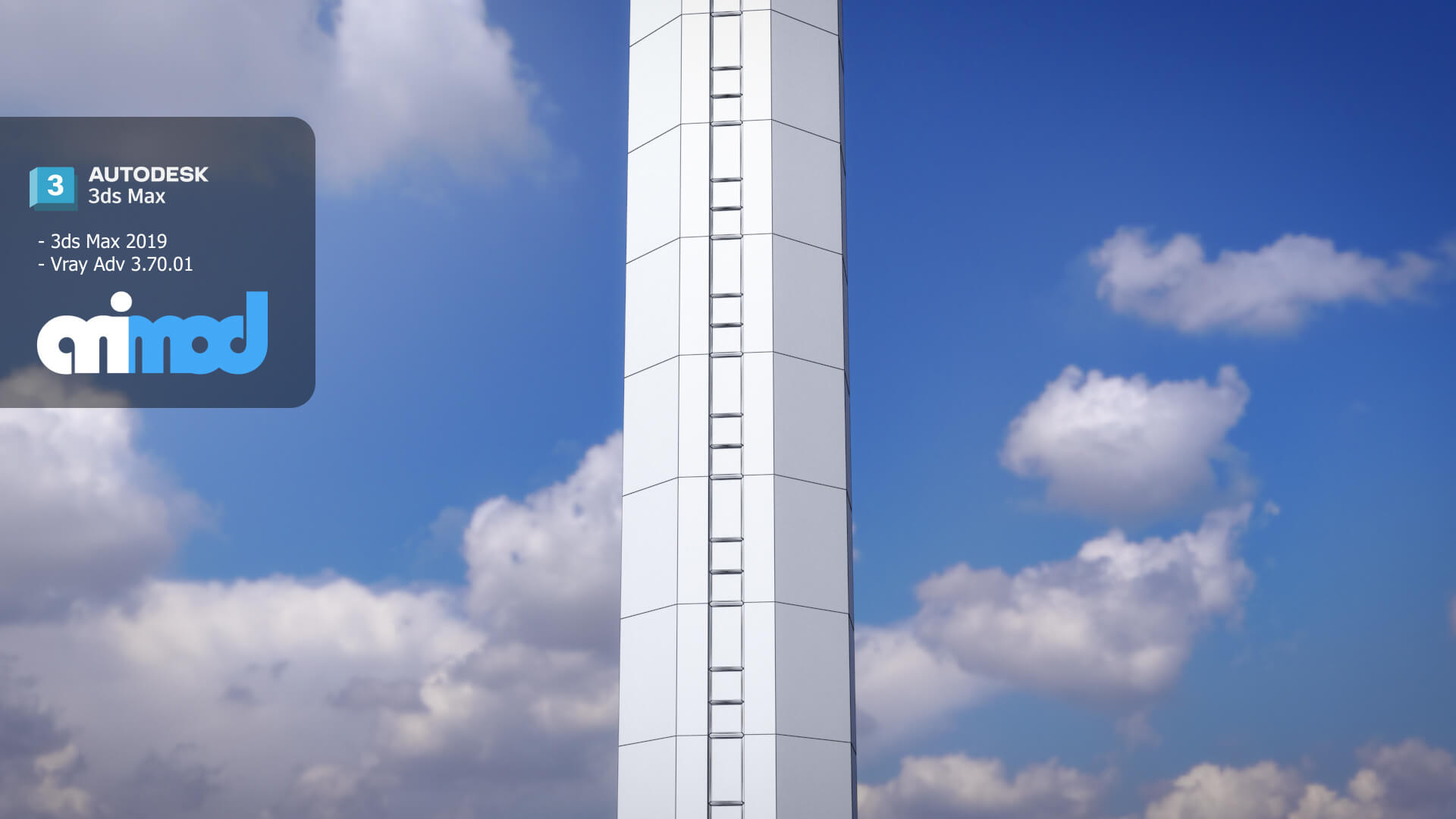 Airport Control Tower - 3D Model by animod