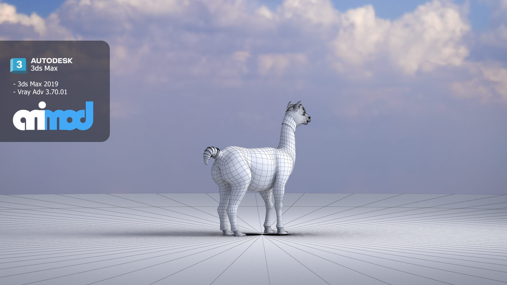 Alpaca 3D Model by animod