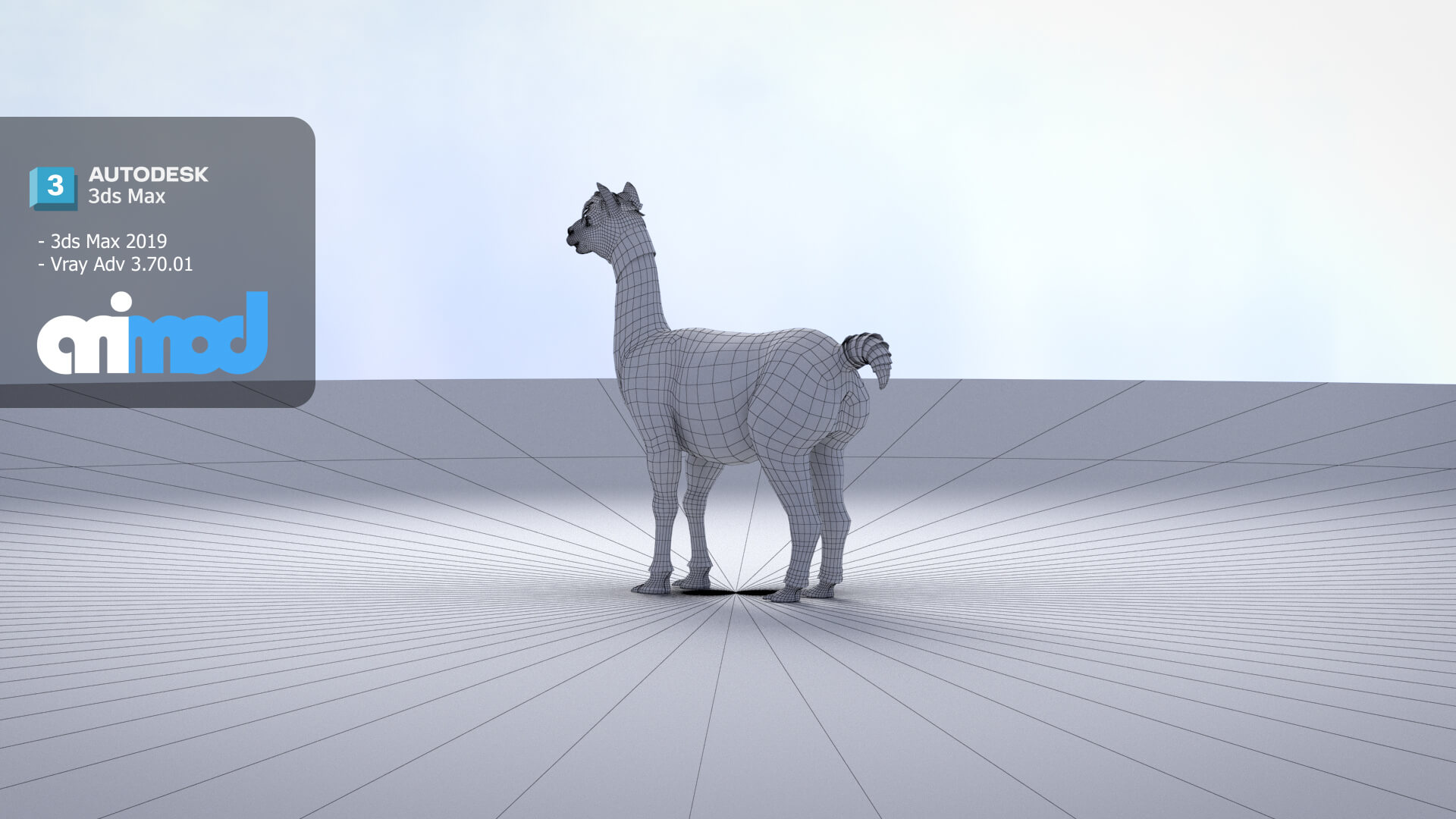 Alpaca 3D Model by animod
