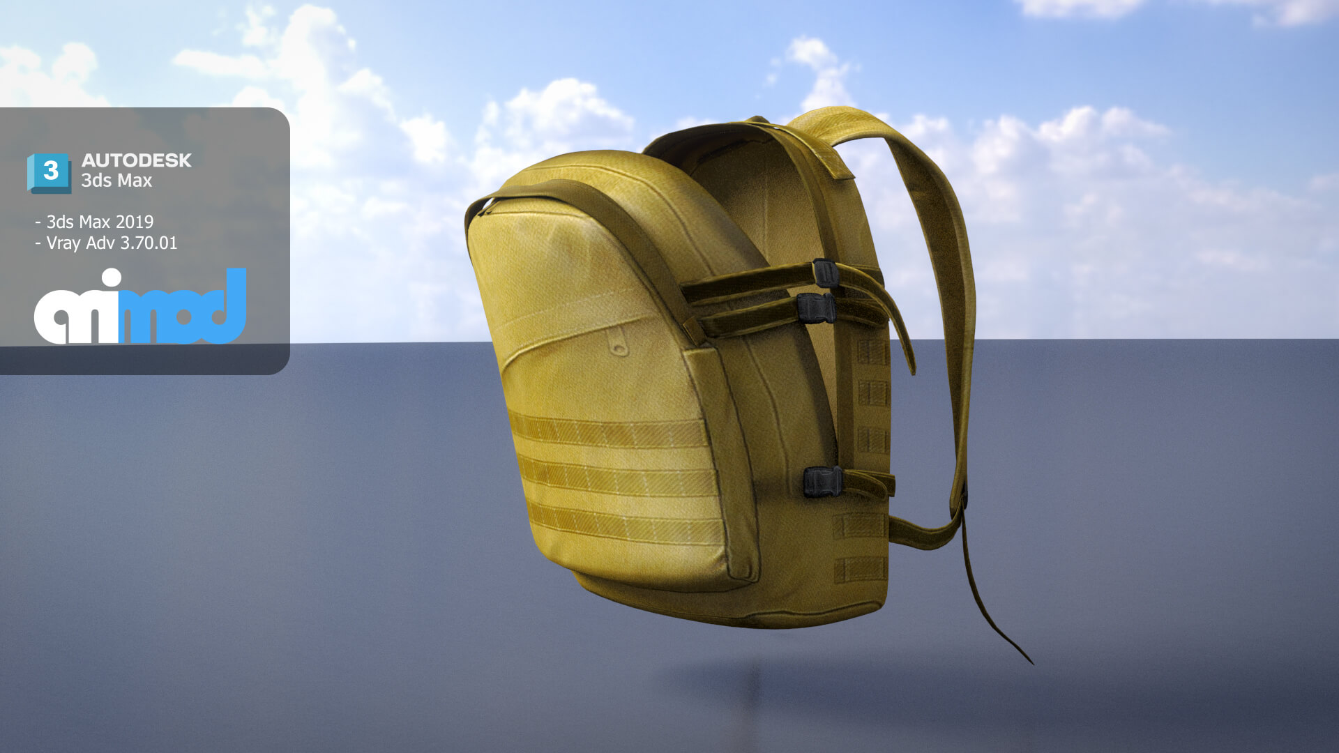 Backpack Rigged - 3D Model by animod