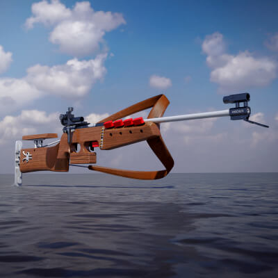 Biathlon Rifle - 3D Model by animod