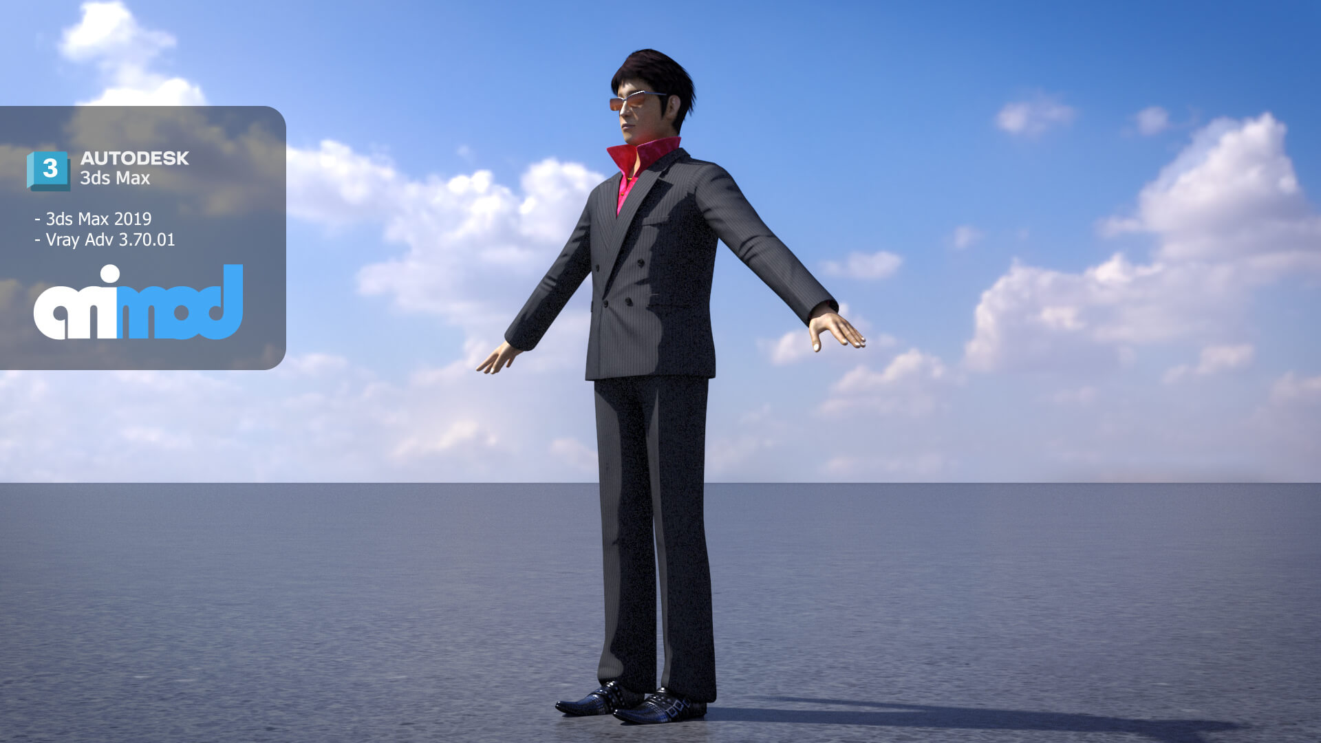 Boryokudan 0002 - 3D Model by animod