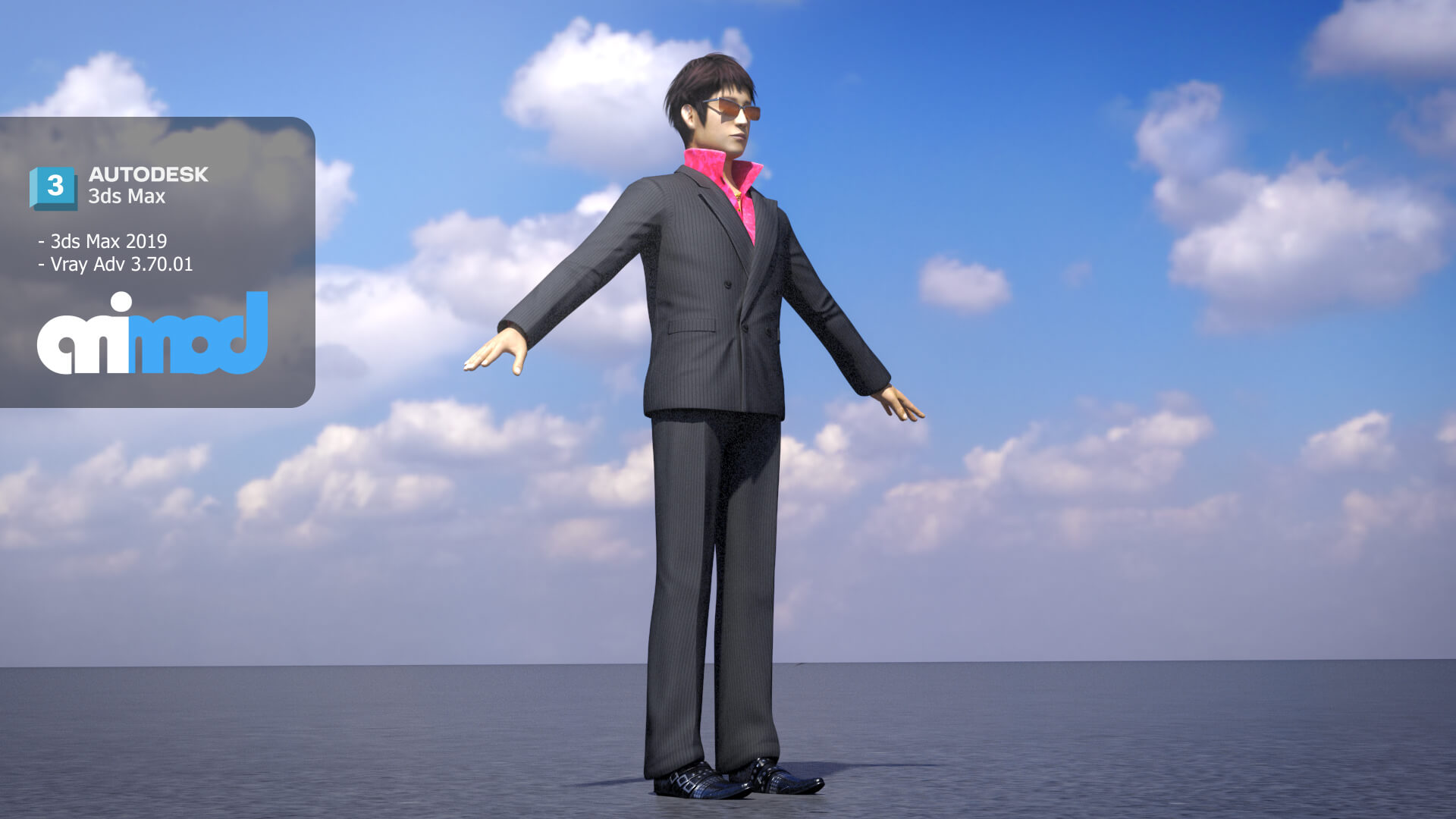 Boryokudan 0002 - 3D Model by animod