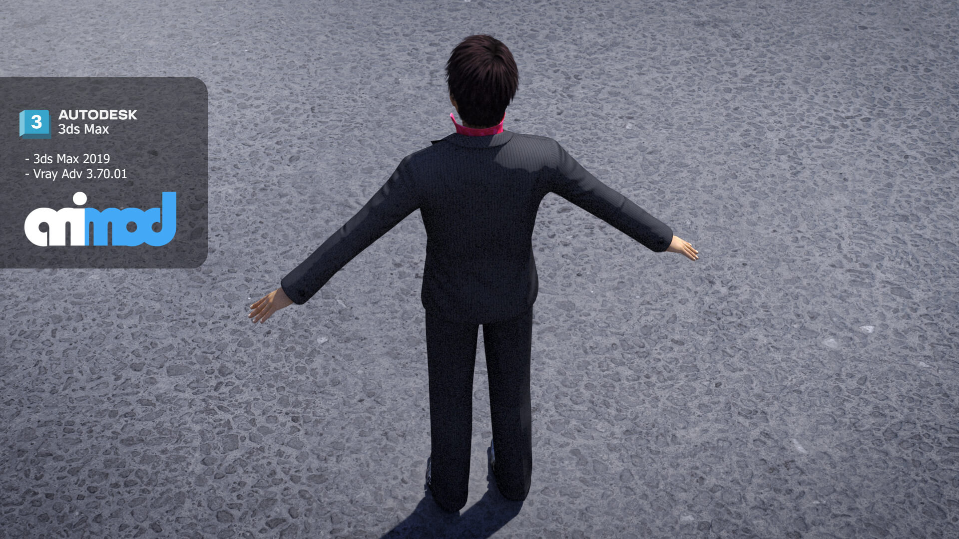 Boryokudan 0002 - 3D Model by animod