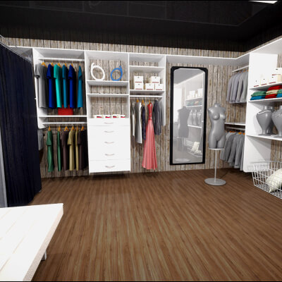 Boutique Shop - 3D Model by animod