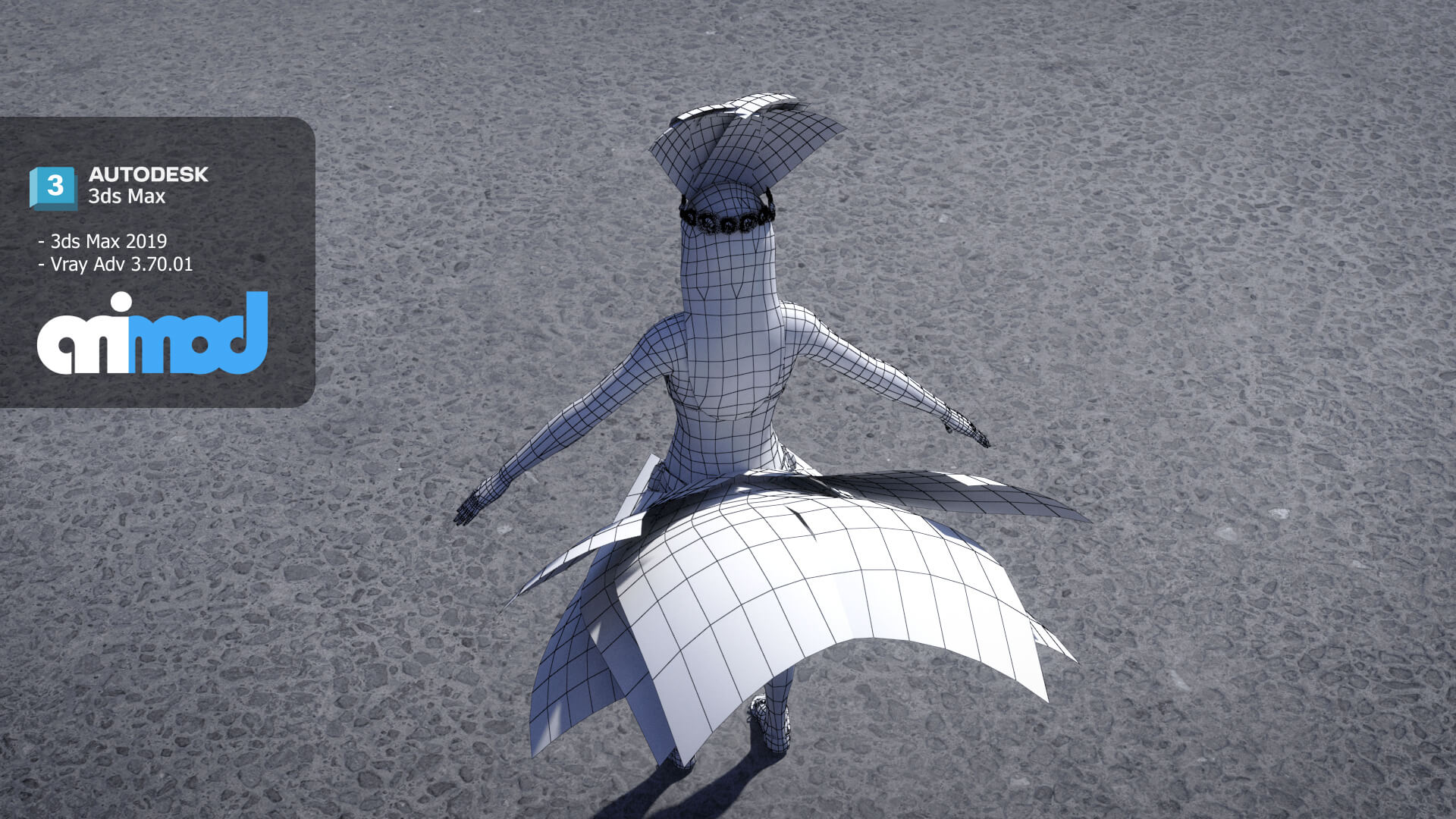 Brazilian Girl Samba Dancer - 3D Model by animod